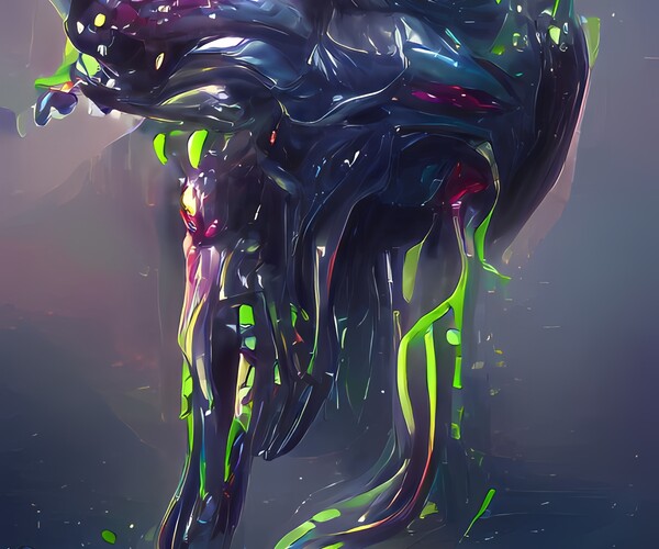 ArtStation - Alien Liquid 100 image pack | Artworks