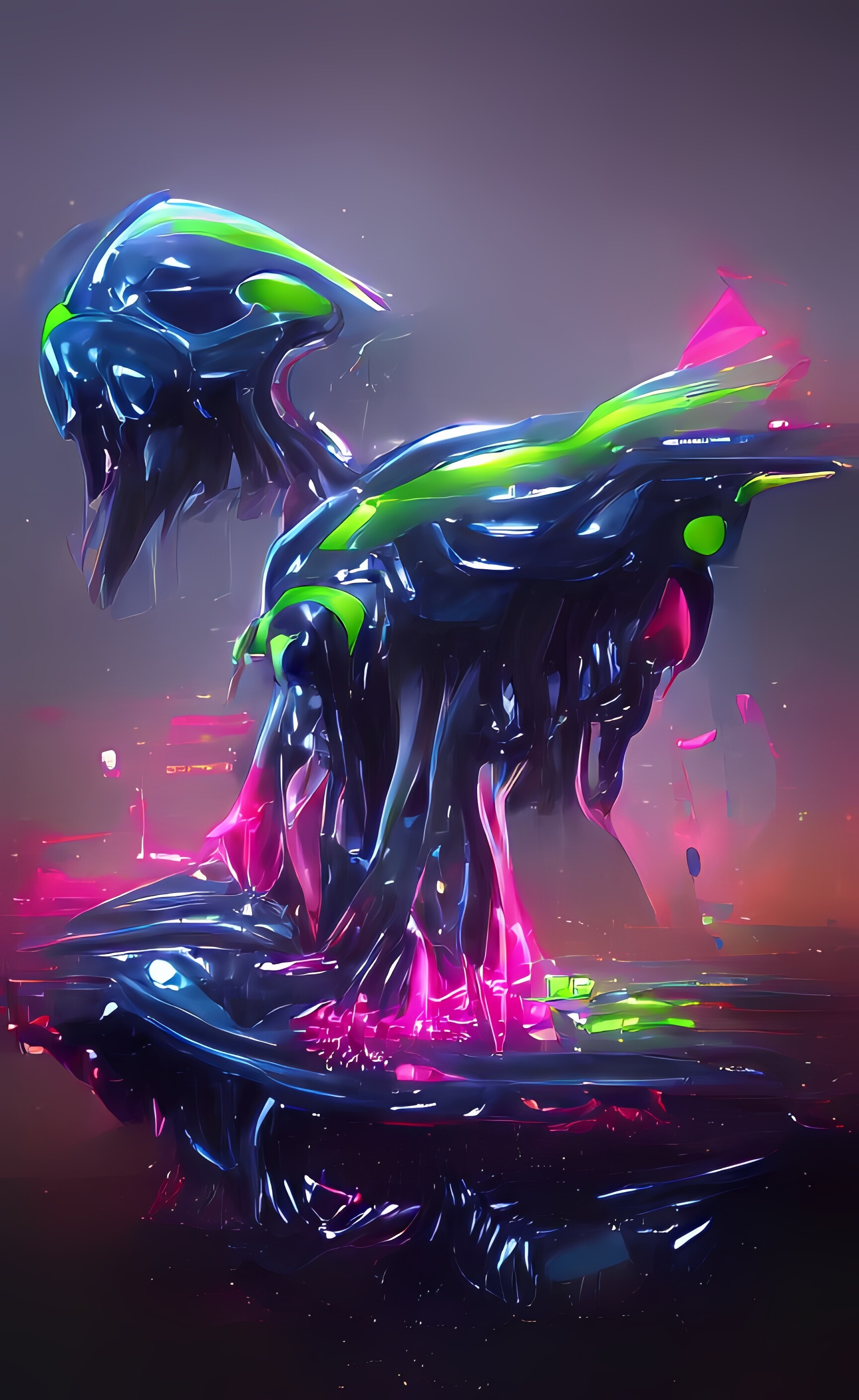 ArtStation - Alien Liquid 100 image pack | Artworks