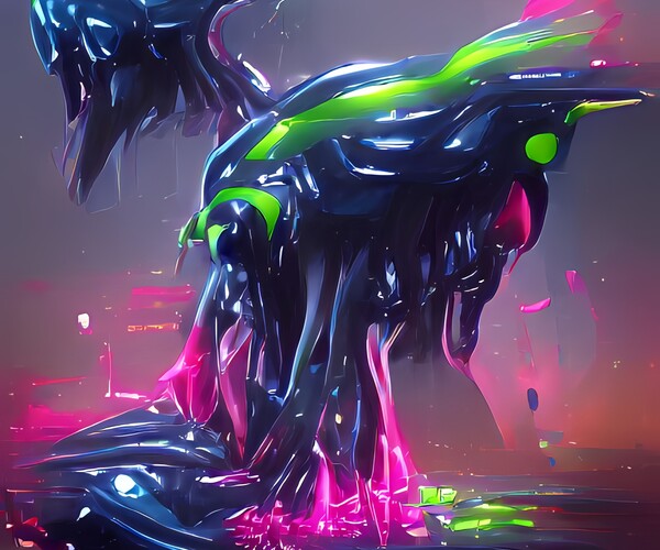 ArtStation - Alien Liquid 100 image pack | Artworks