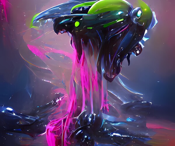 ArtStation - Alien Liquid 100 image pack | Artworks