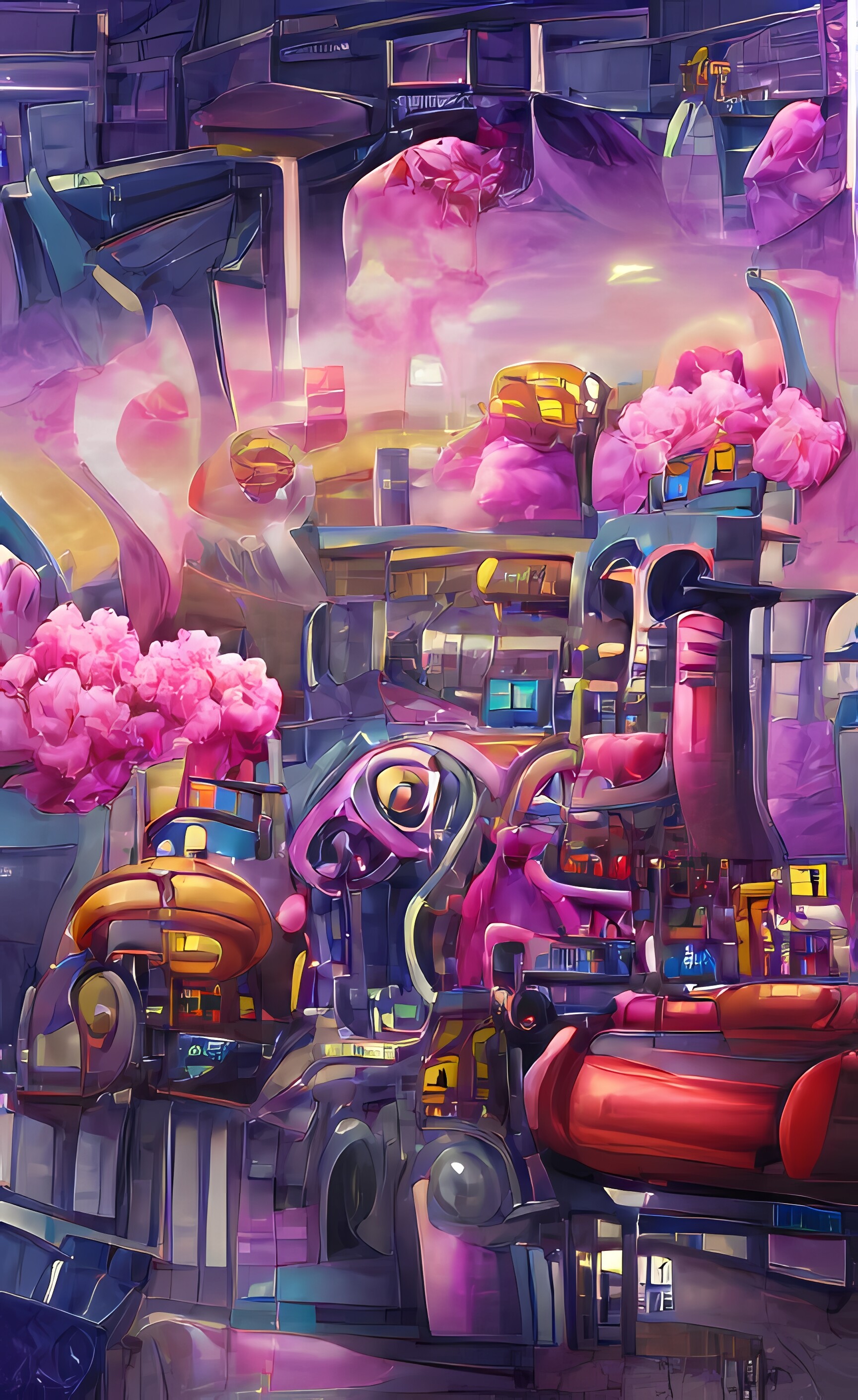 ArtStation - Candy Factory 100 image Pack | Artworks