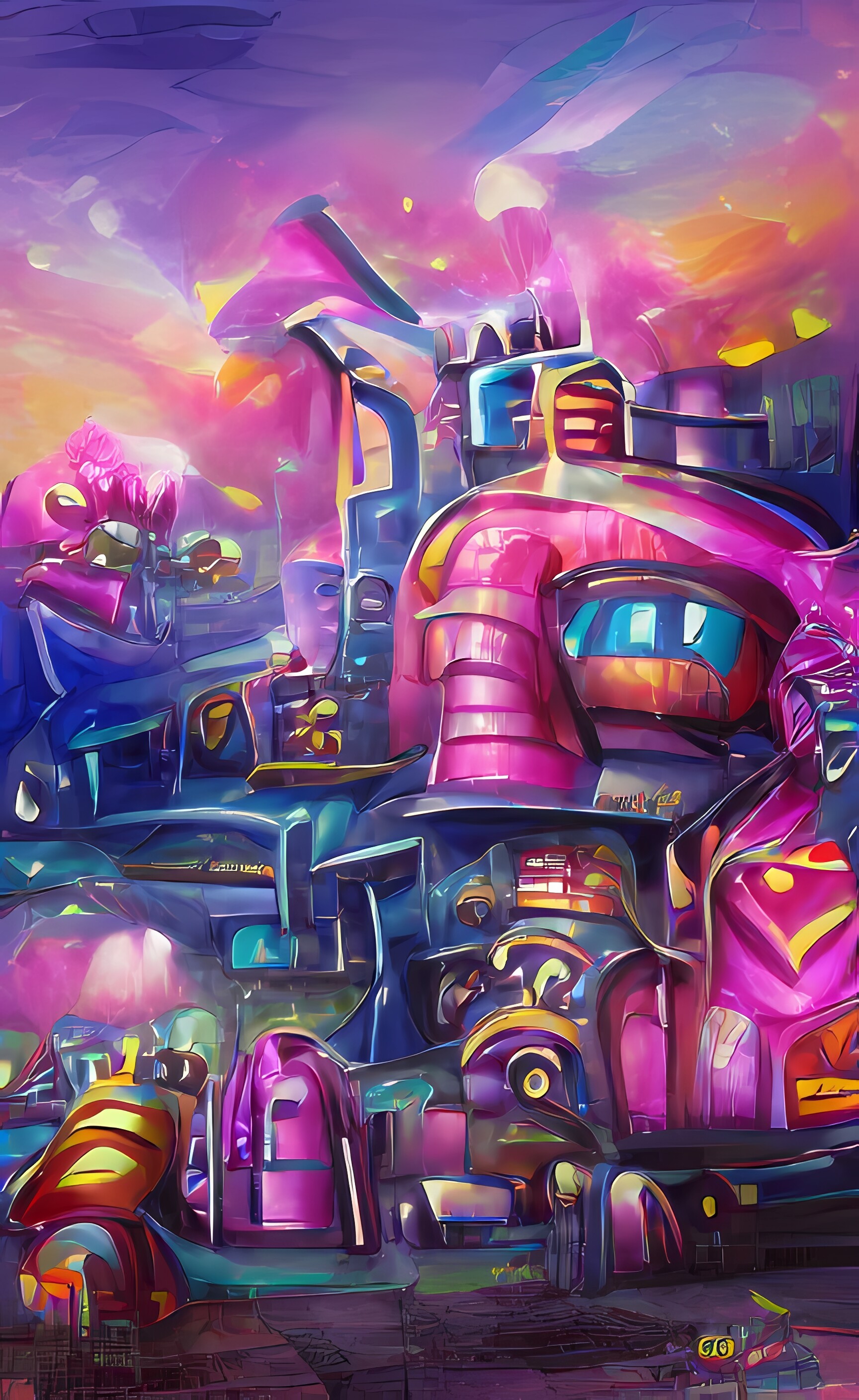 ArtStation - Candy Factory 100 image Pack | Artworks