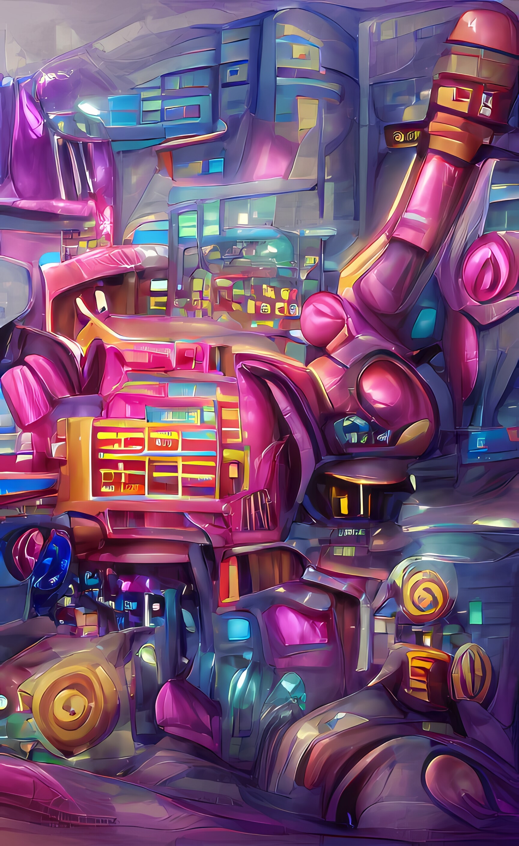 ArtStation - Candy Factory 100 image Pack | Artworks