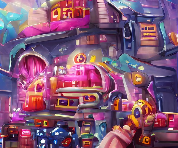 ArtStation - Candy Factory 100 image Pack | Artworks