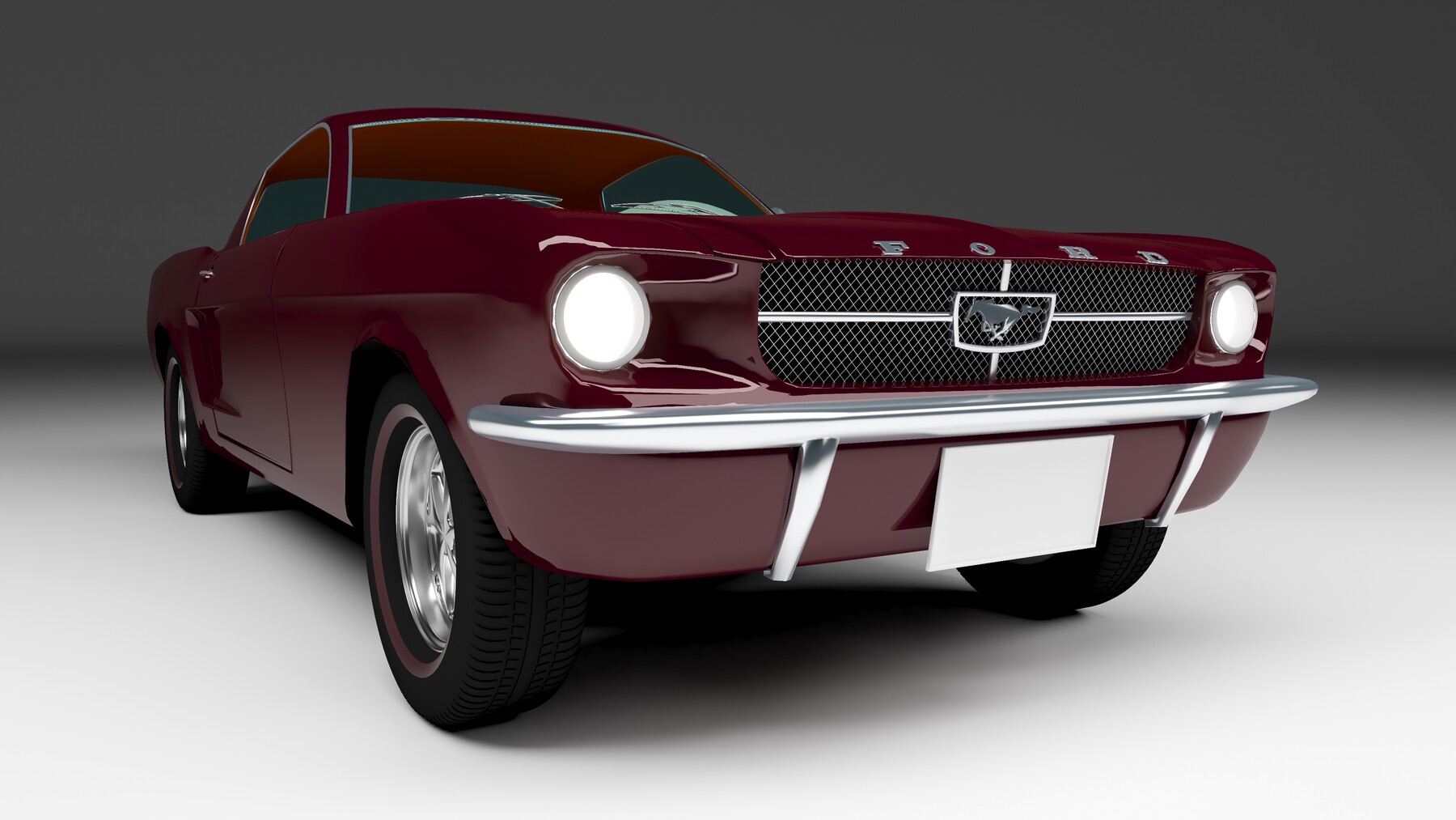 ArtStation - Ford Mustang Fastback 4K | Resources