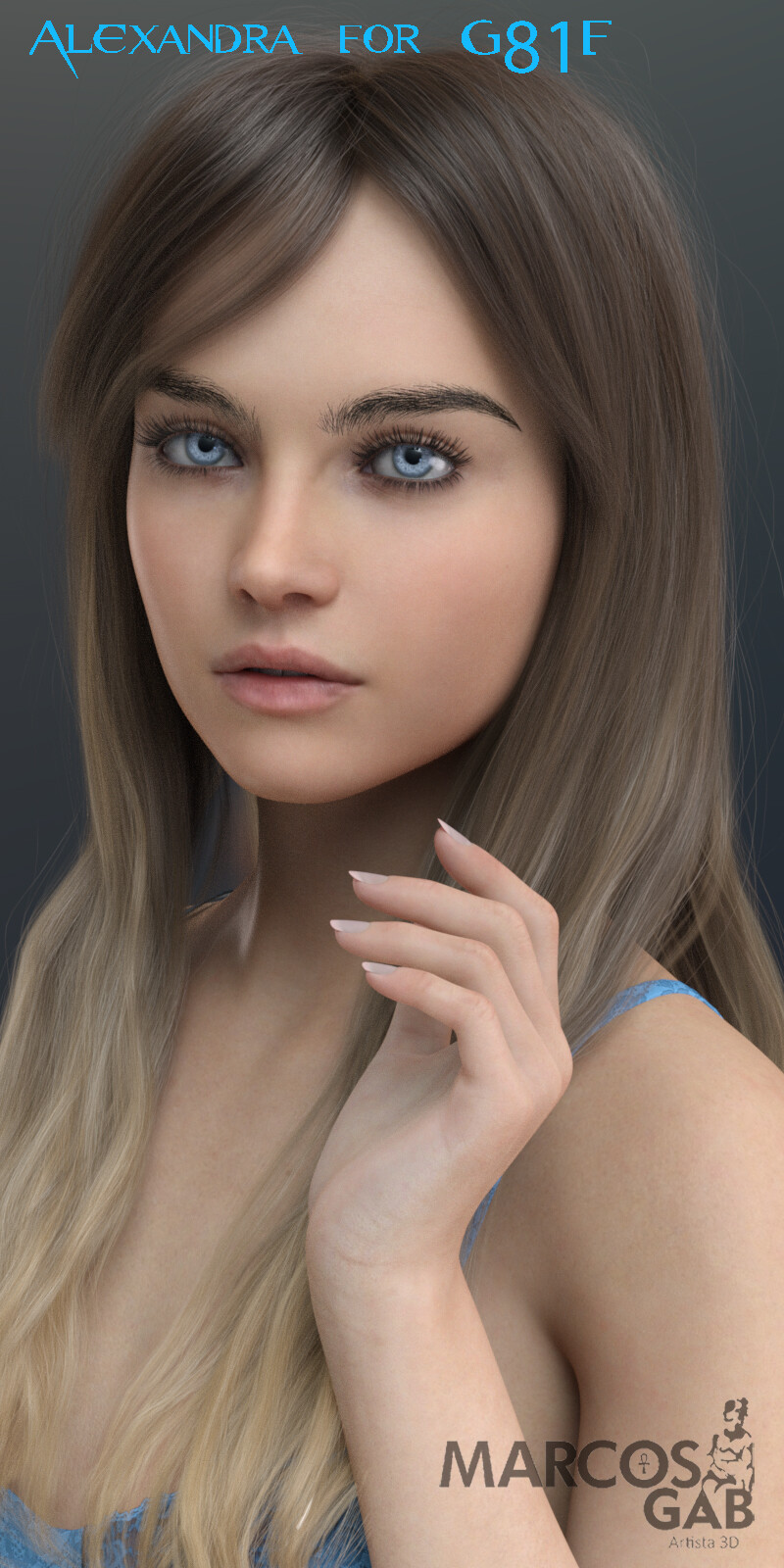 ArtStation - MGAB Alexandra for Genesis 8-1 Female | Resources