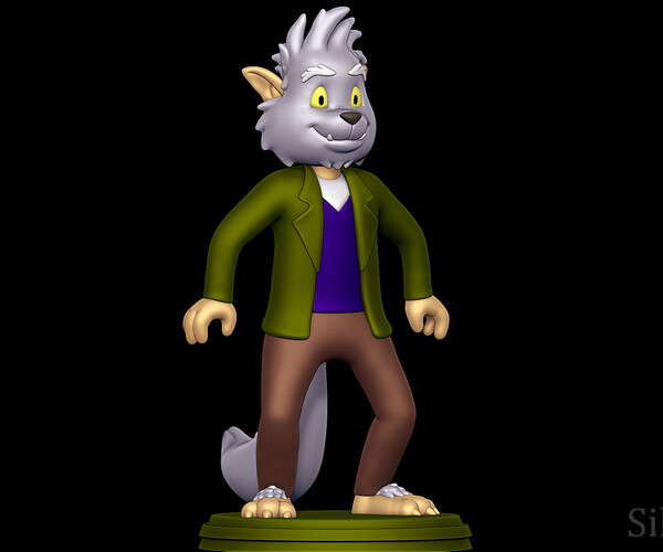 ArtStation - Wolf - Monster Mash 3D print model | Resources