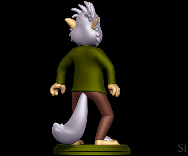 ArtStation - Wolf - Monster Mash 3D print model | Resources