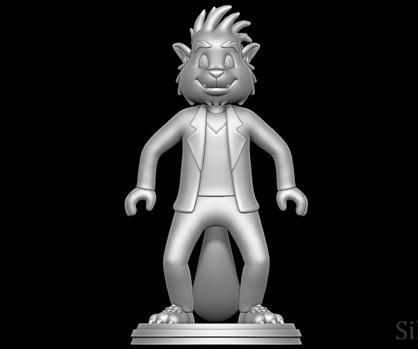 ArtStation - Wolf - Monster Mash 3D print model | Resources
