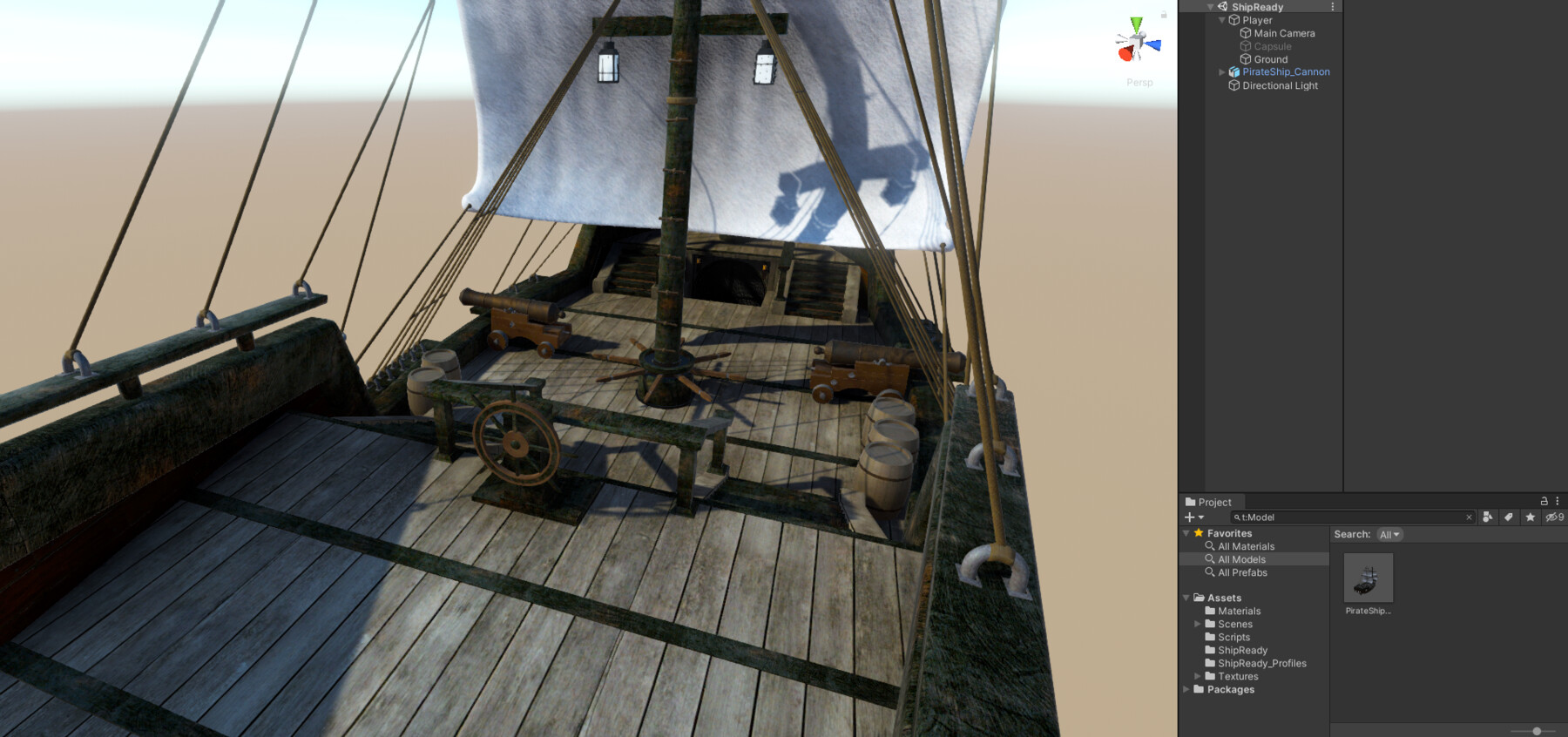 ArtStation - Medieval Ship | Game Assets