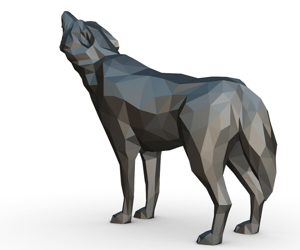 ArtStation - wolf figure | Resources