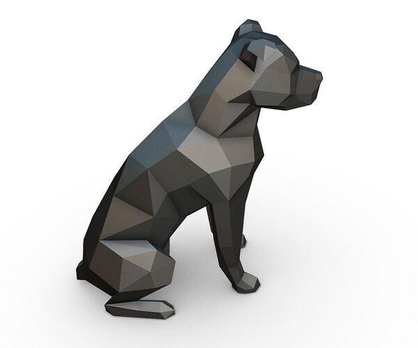 ArtStation - staffy staffordshire bull terrier 2 | Resources