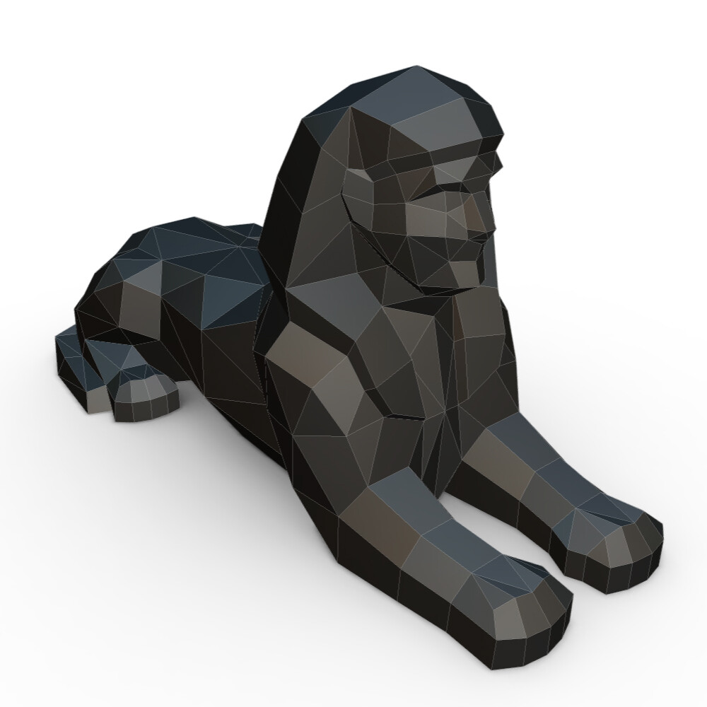 ArtStation - sphinx figure | Resources