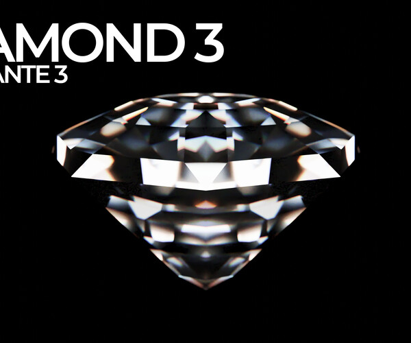 ArtStation - 3D DIAMONDS PACK | Resources