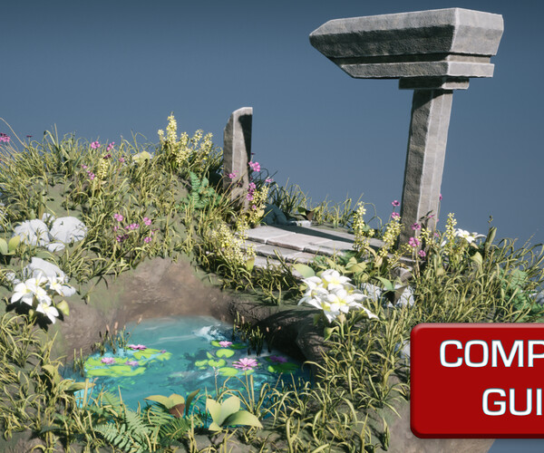 ArtStation - Blender 3 & Unreal Engine 5 Stylized Foliage Pack | Game ...