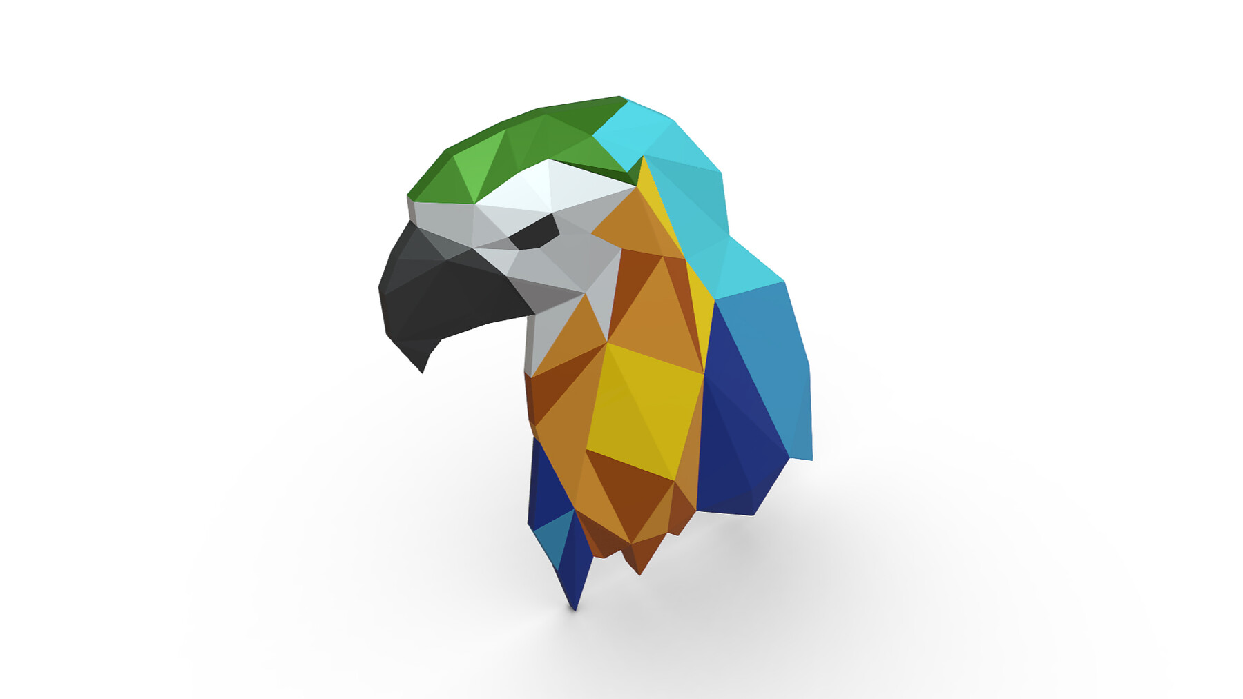 ArtStation - parrot figure 4 | Resources