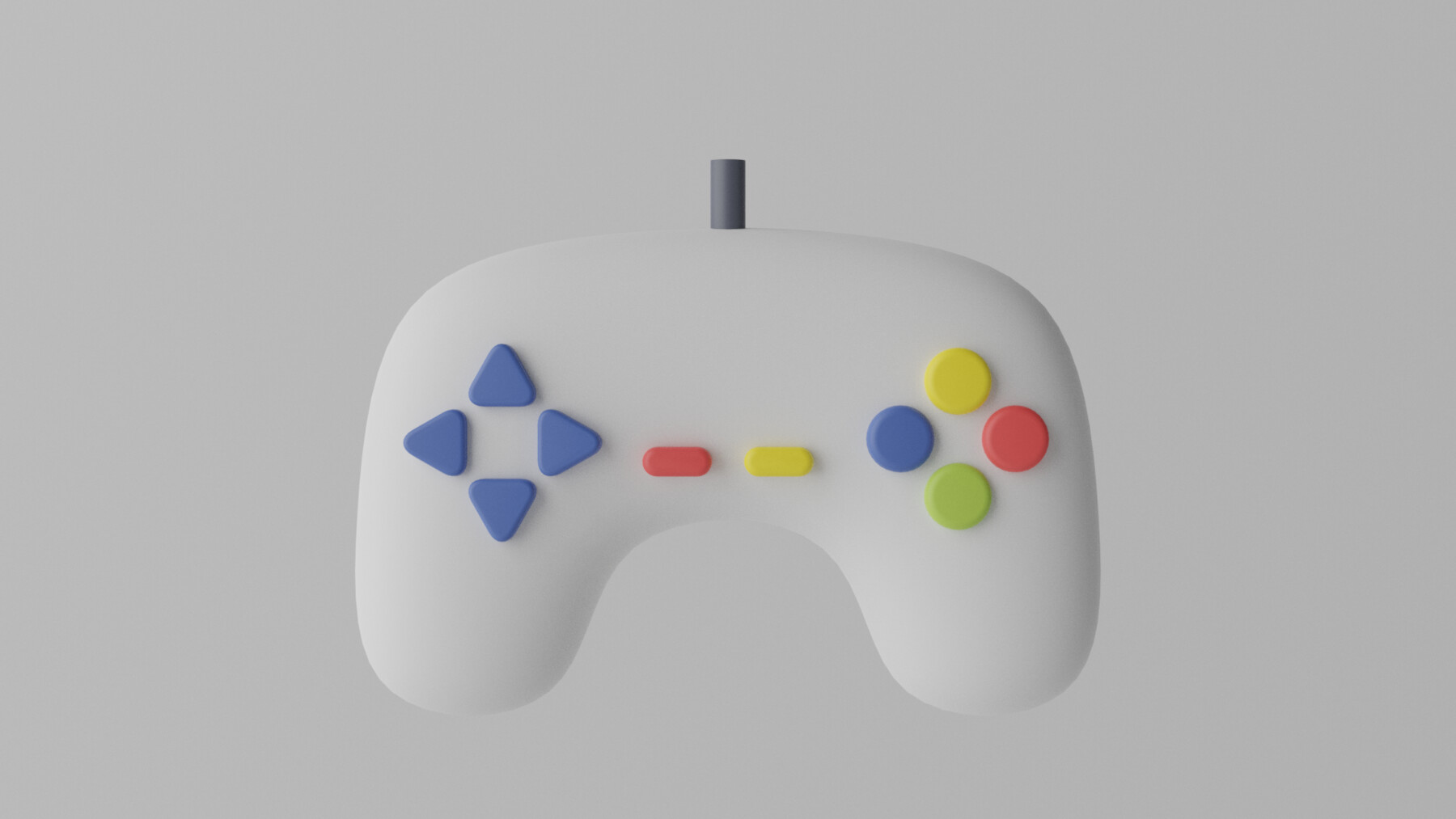 ArtStation - Cartoon Game Controller 3D model | Resources