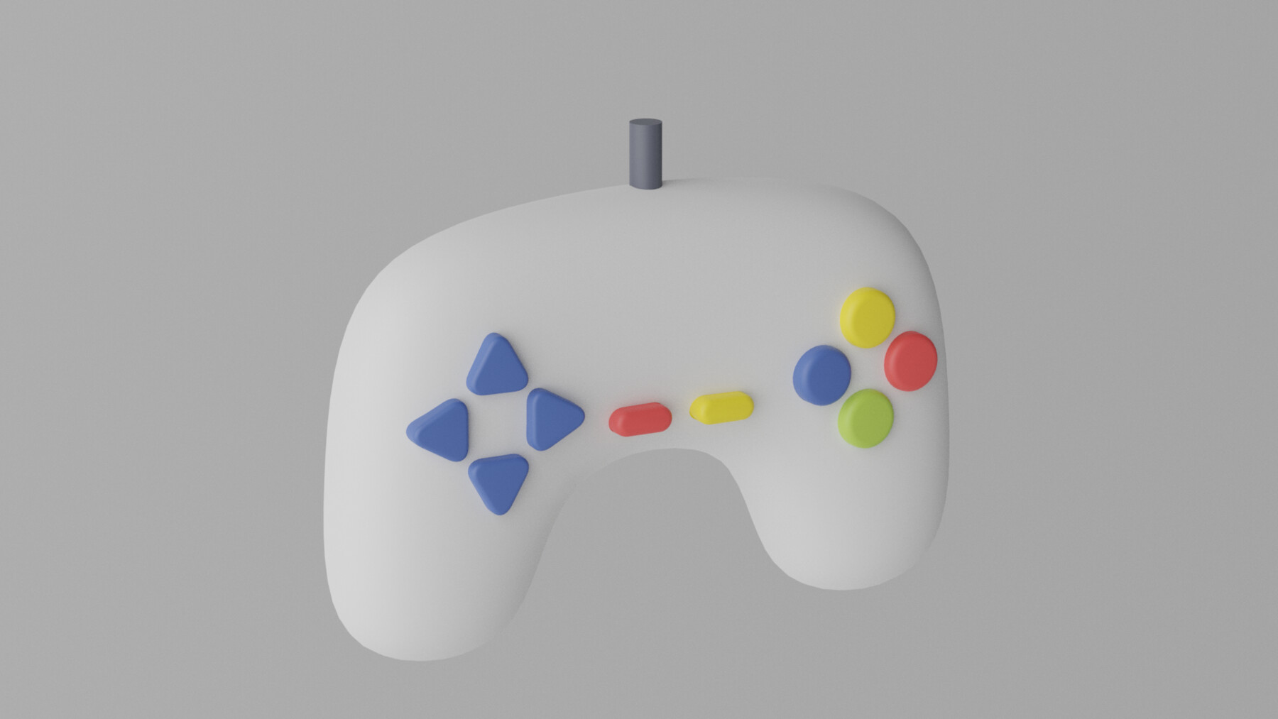 ArtStation - Cartoon Game Controller 3D model | Resources