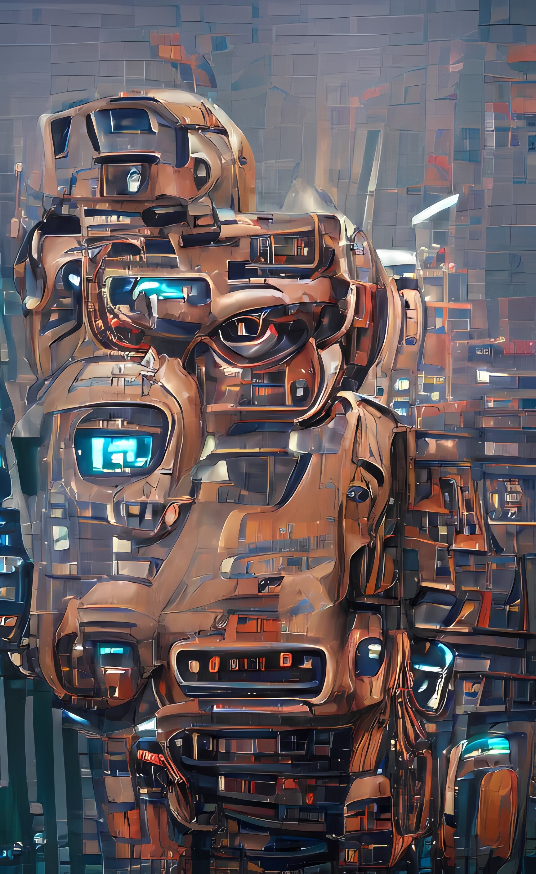 ArtStation - SkyNet Is here Robot 750 image pack texture and ...