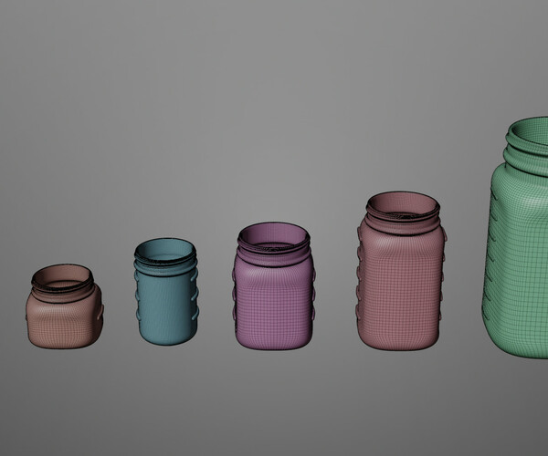 ArtStation - Mason Jars | Resources