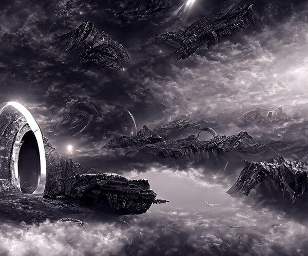 ArtStation - A alien stargate #3 | Artworks