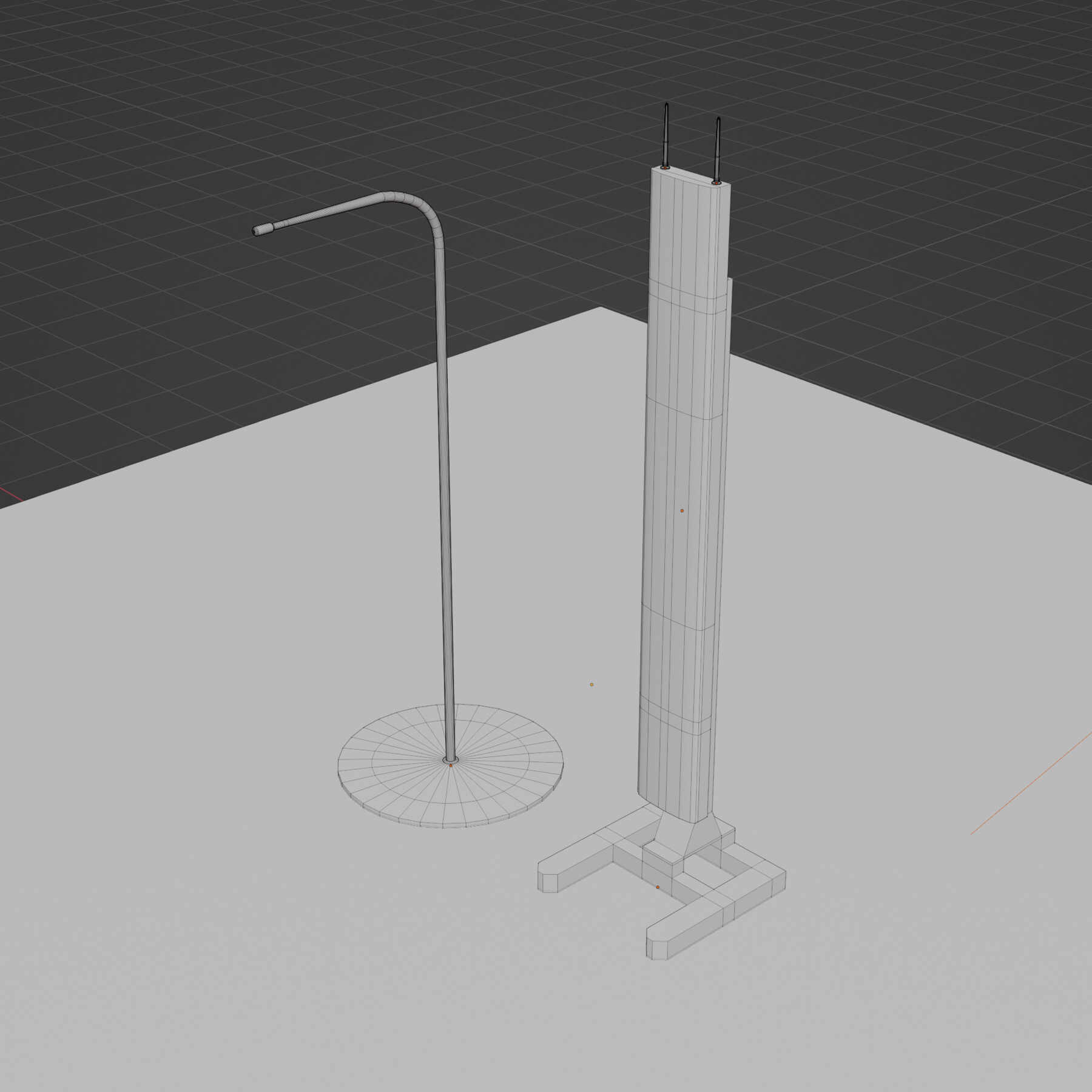 ArtStation - Standing Microphone and Loudspeaker | Game Assets