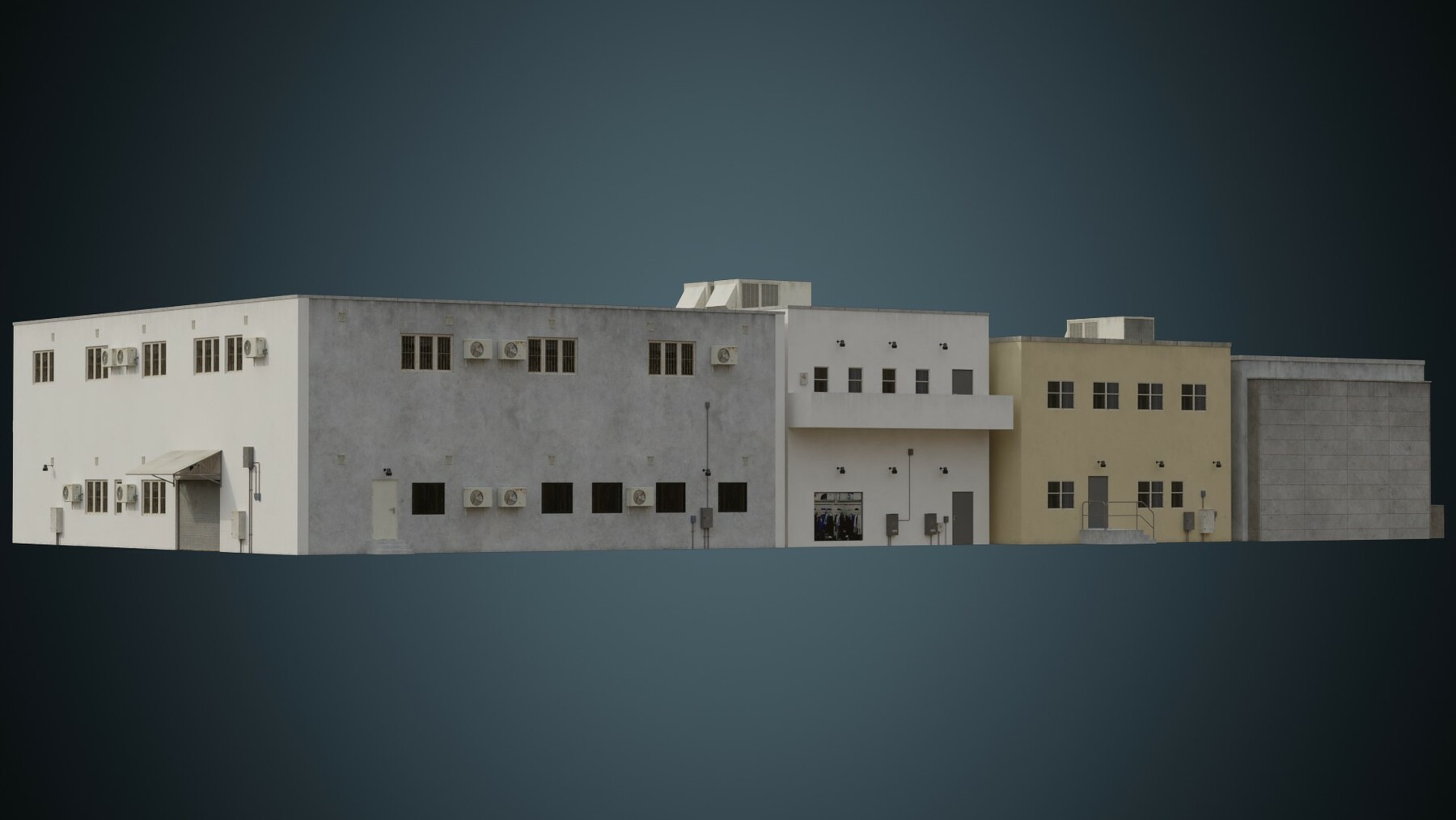 ArtStation - Buildings Collection 1 | Game Assets