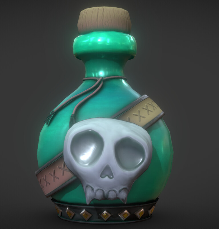 ArtStation - Low Poly Potion | Game Assets