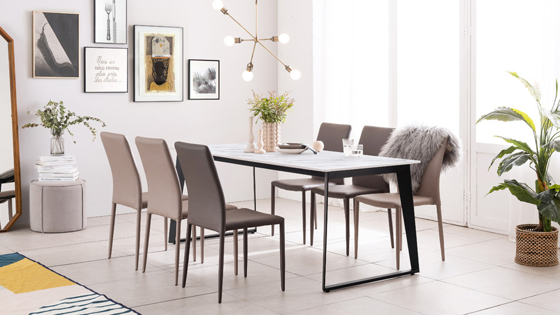 ArtStation - Ceramic Dining Table Set 1800 | Resources