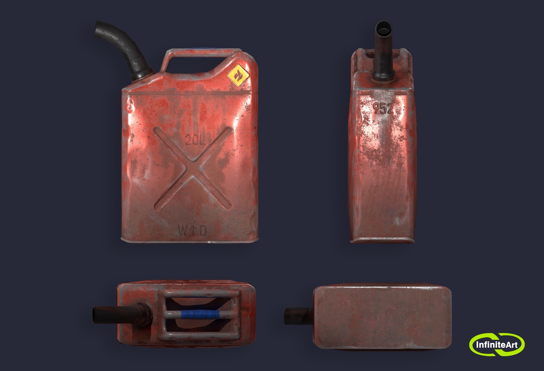ArtStation - Jerrycan | Game Assets