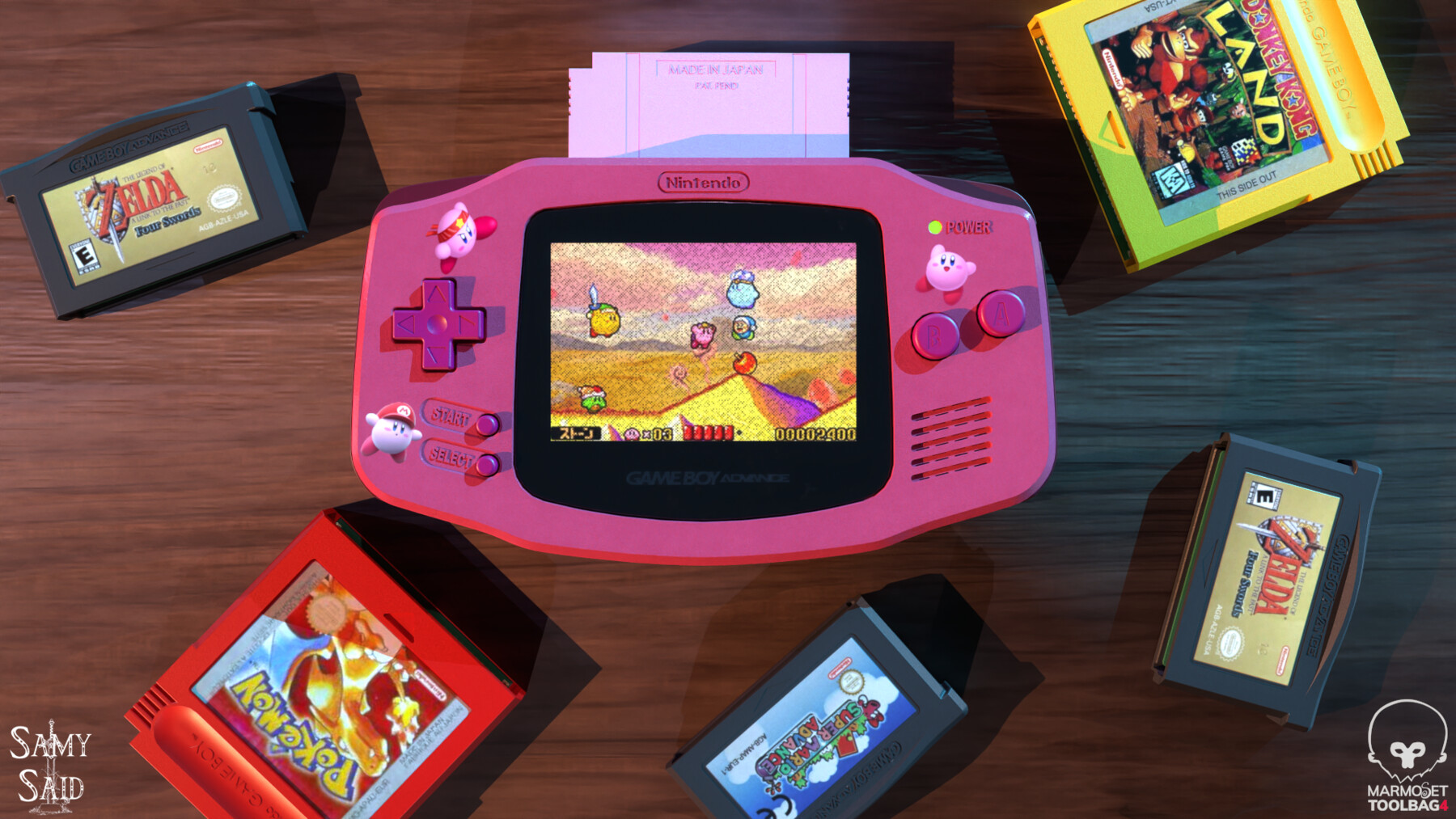 ArtStation - GameBoy Advance | Game Assets