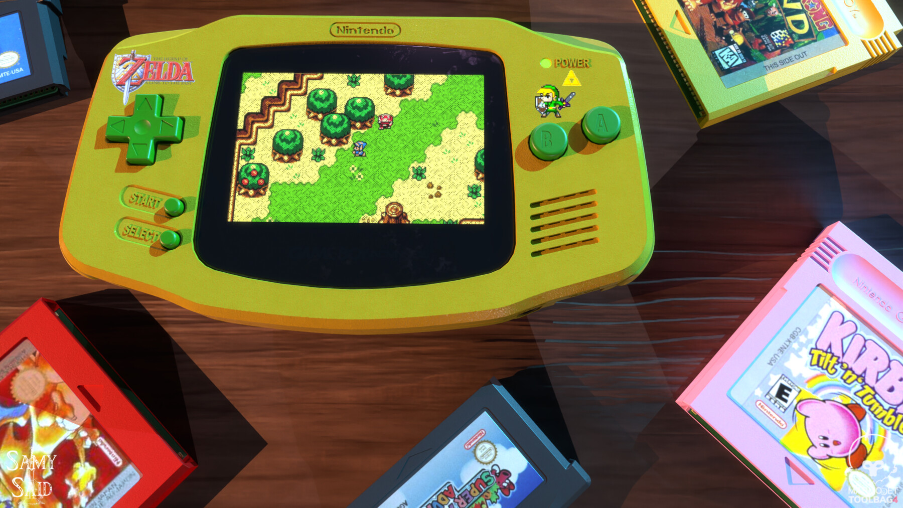 ArtStation - GameBoy Advance | Game Assets