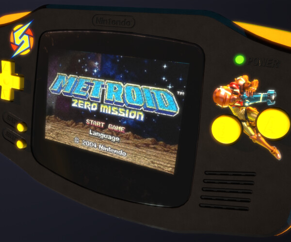 ArtStation - GameBoy Advance | Game Assets