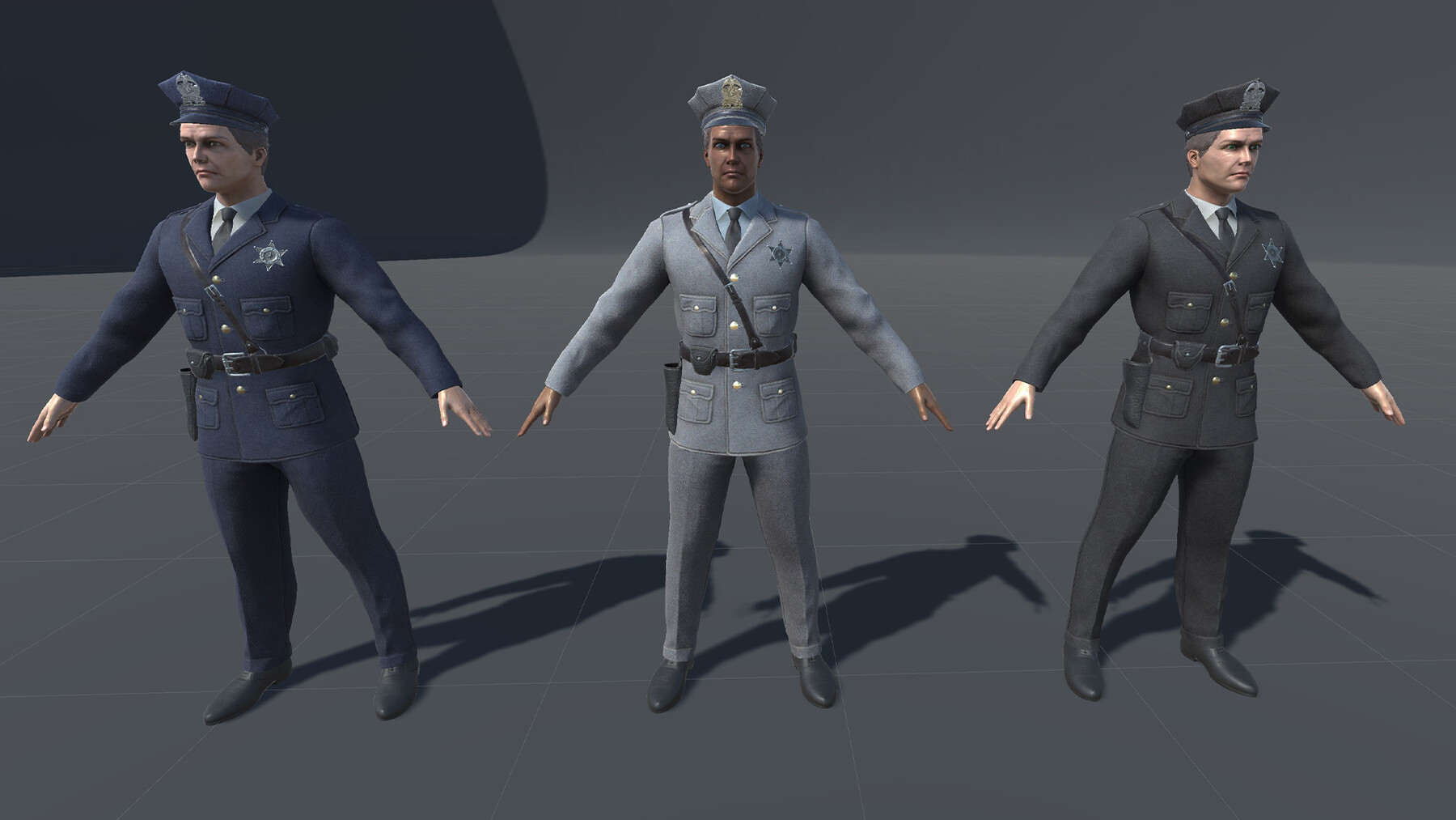 ArtStation - Policeman | Game Assets