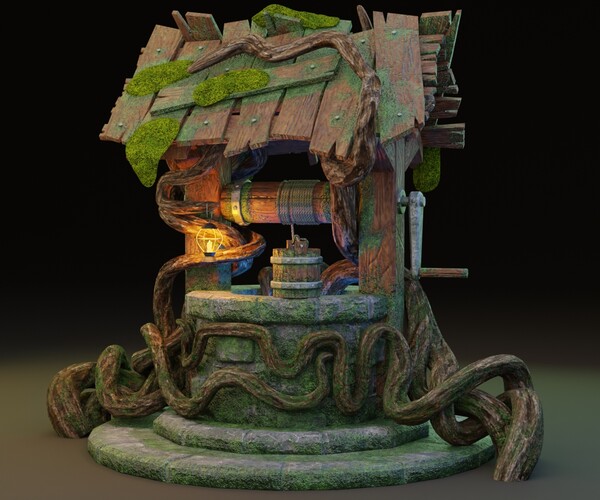 ArtStation - Magic well | Game Assets