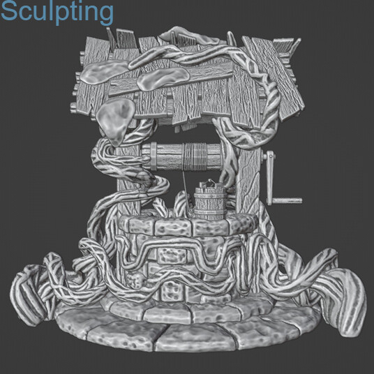 ArtStation - Magic well | Game Assets