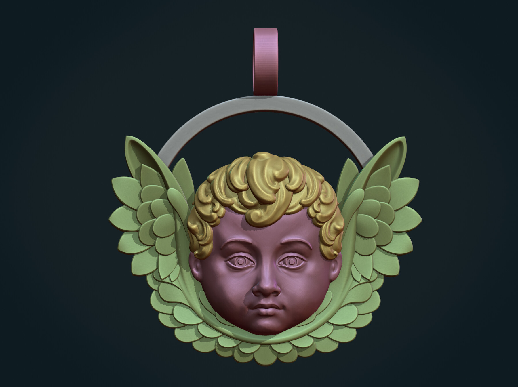ArtStation - Cherub Relief | Resources