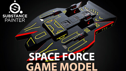 ArtStation - Space Force Red | Game Assets