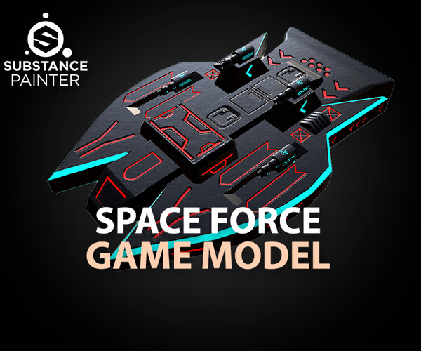ArtStation - Space Force Blue | Game Assets