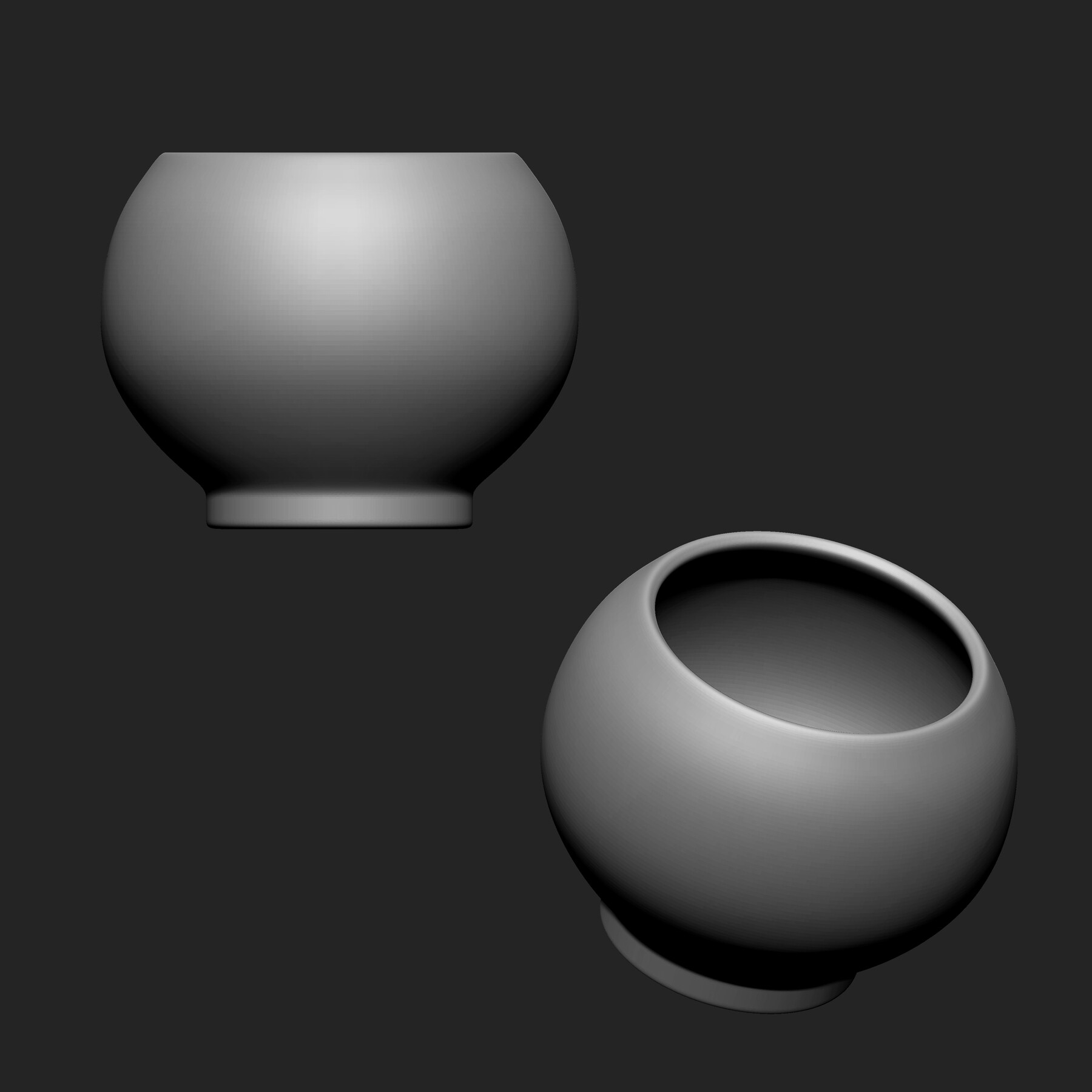 ArtStation - Pots Collection IMM Brush Pack (21 in One) | Brushes