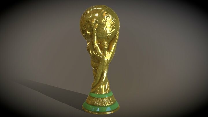 ArtStation - 3D Model - World Cup Trophy | Resources