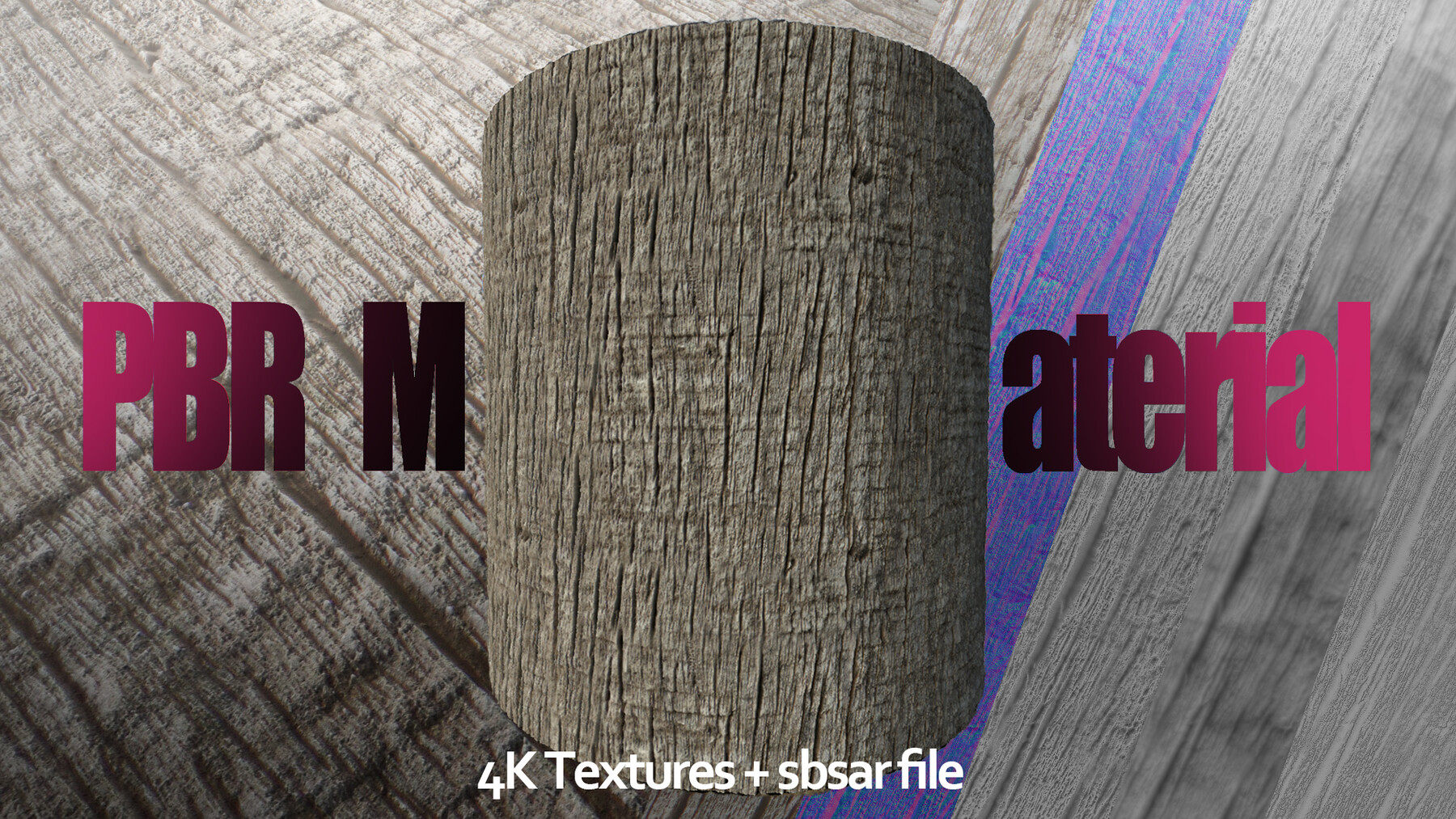 ArtStation - Base Material-Tree Bark | PBR Material+Textures | Game Assets