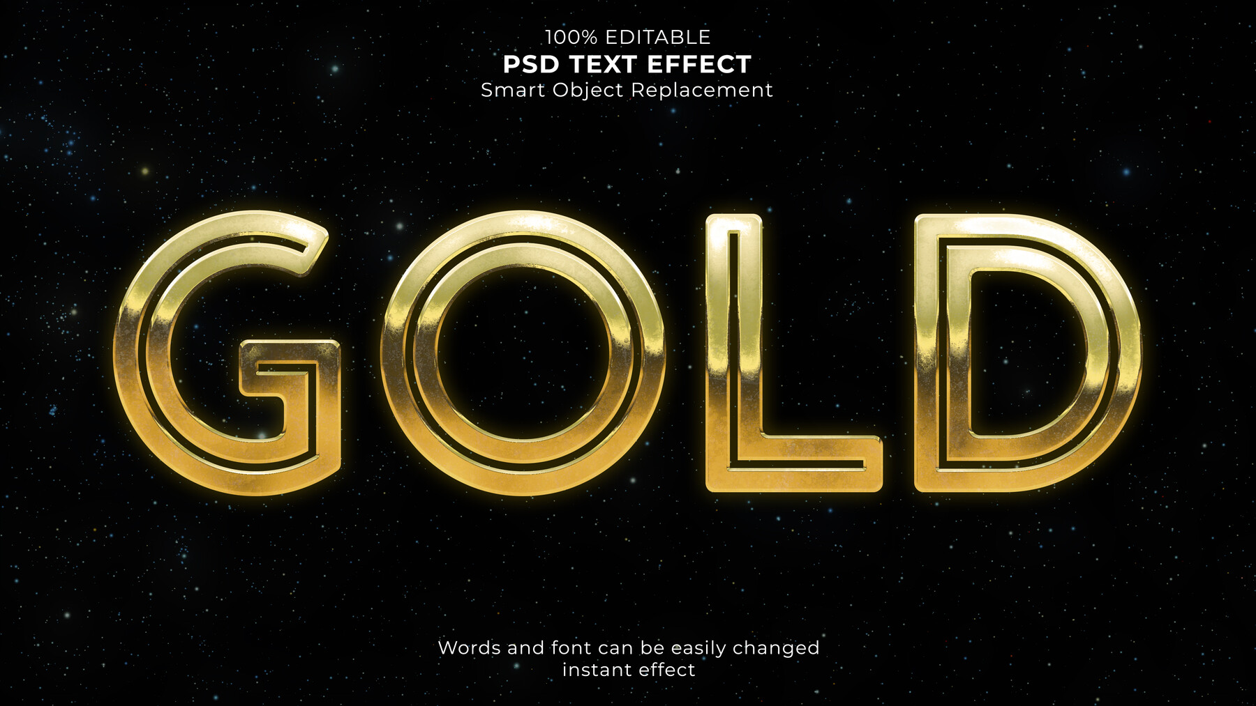 ArtStation - Gold PSD fully editable text effect. Layer style PSD ... ArtStation - Gold PSD fully editable text effect. Layer style PSD ...