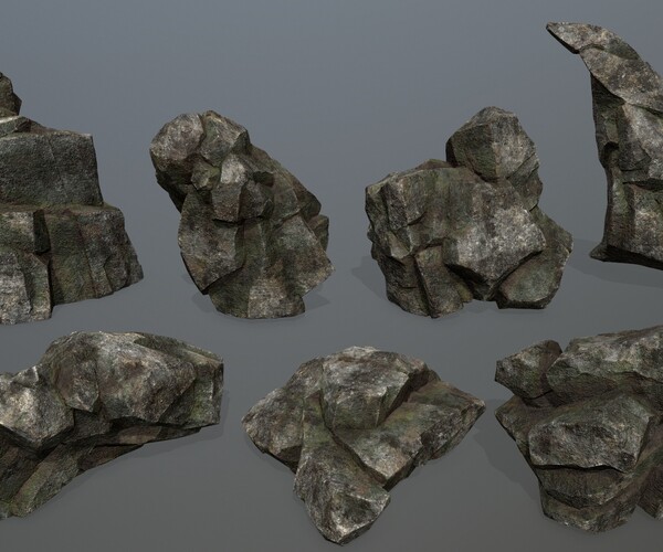 ArtStation - rocks | Game Assets