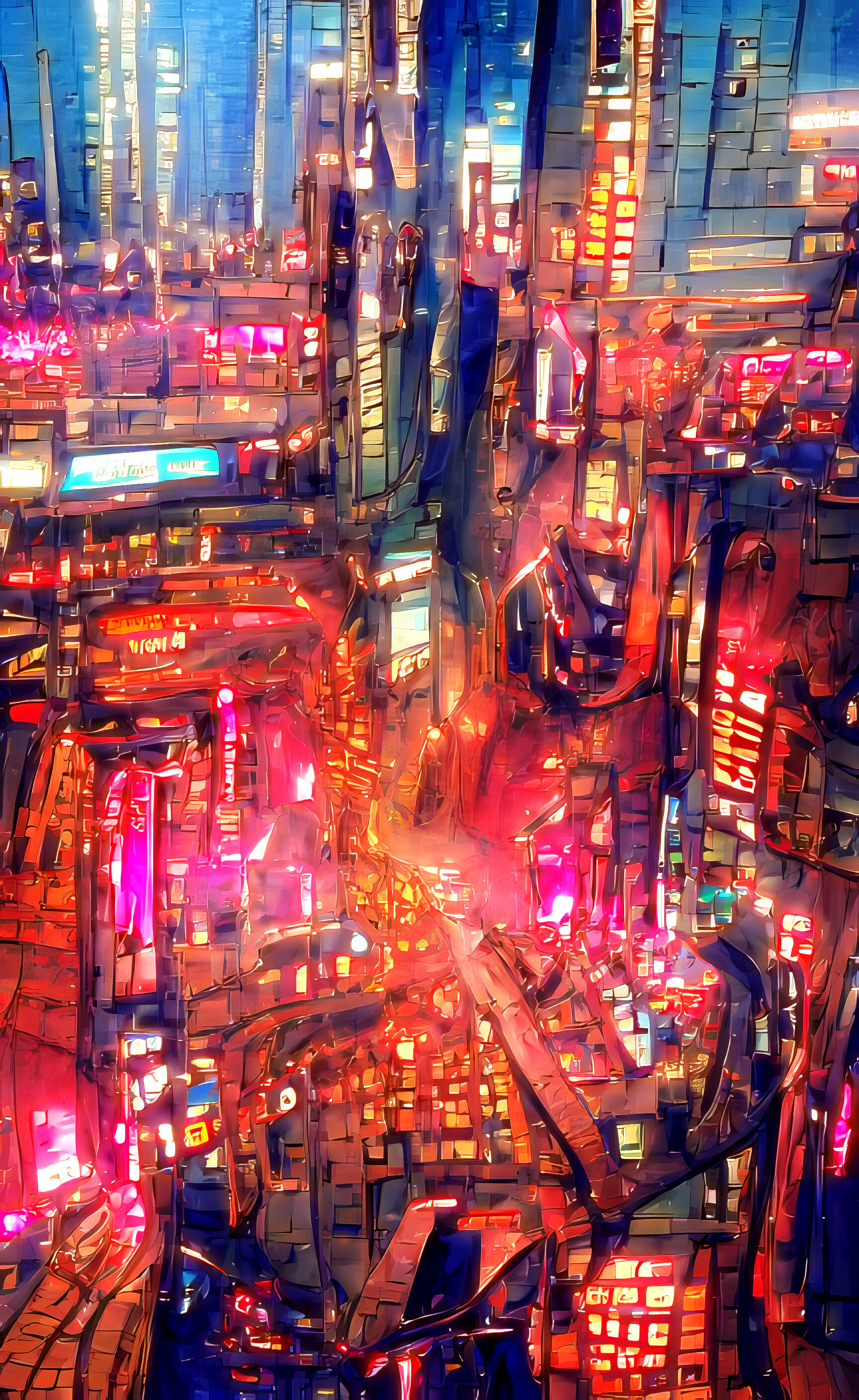 ArtStation - CyberPunk Mega city 340 texture pack | Artworks