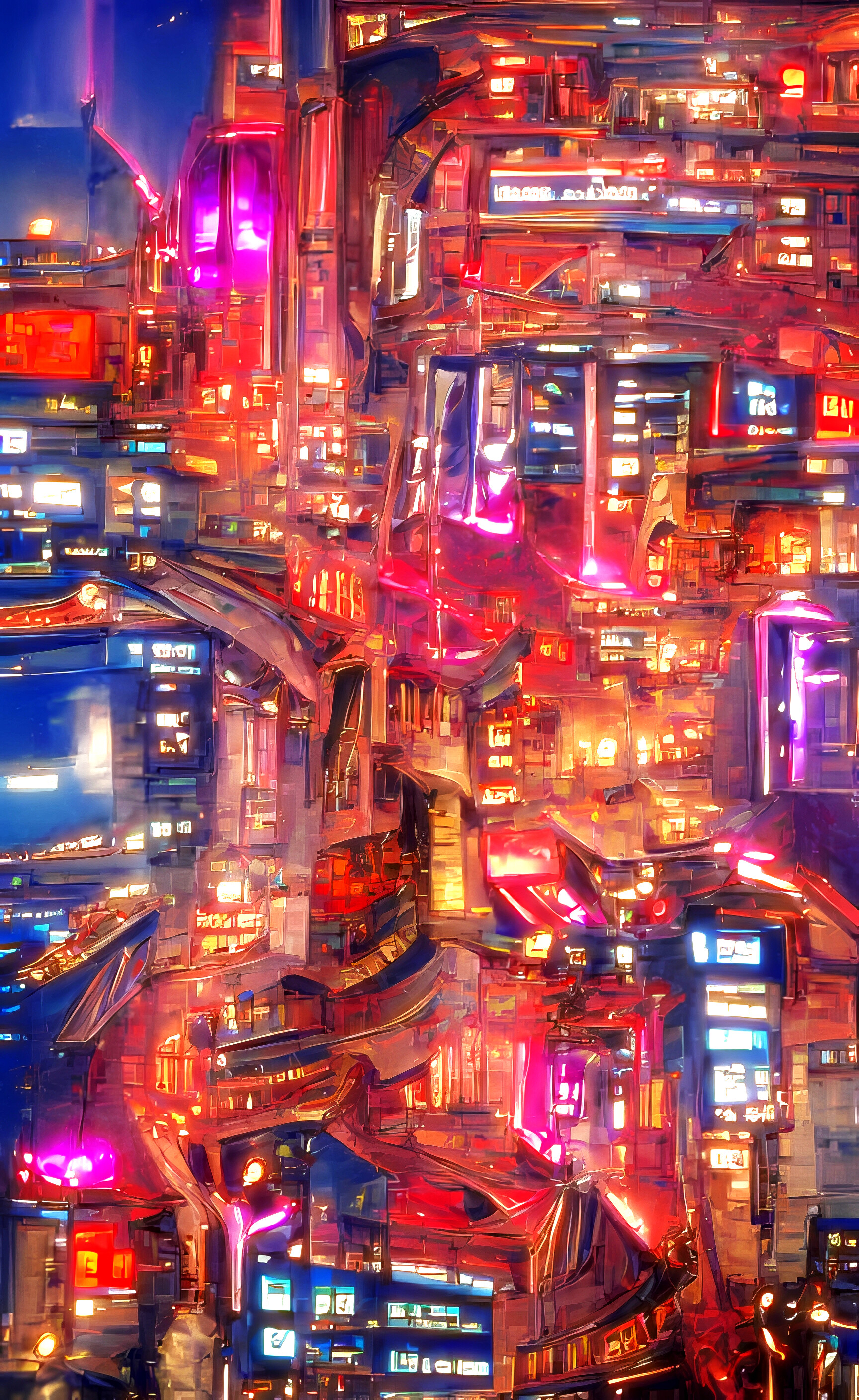 ArtStation - CyberPunk Mega city 340 texture pack | Artworks