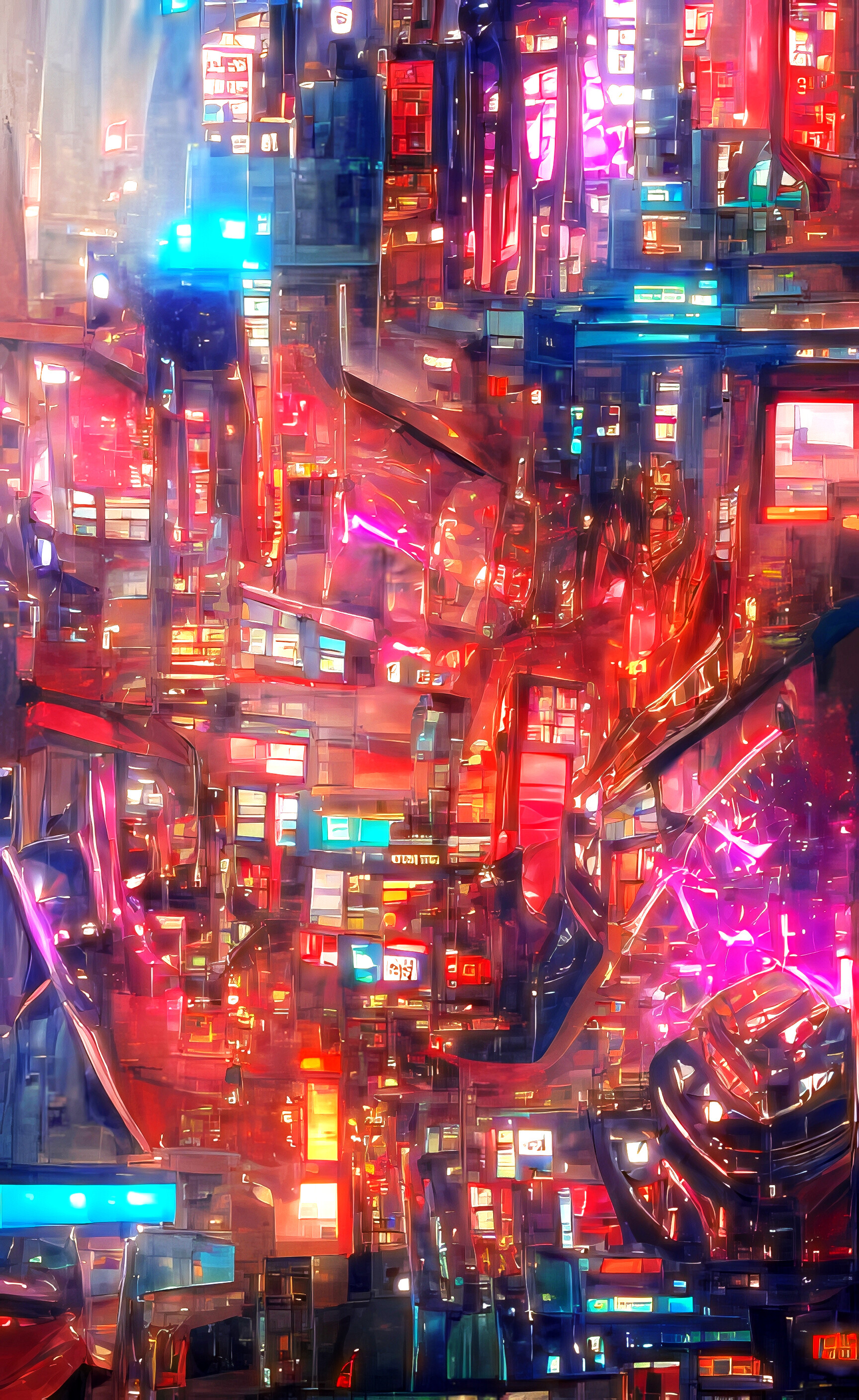 ArtStation - CyberPunk Mega city 340 texture pack | Artworks