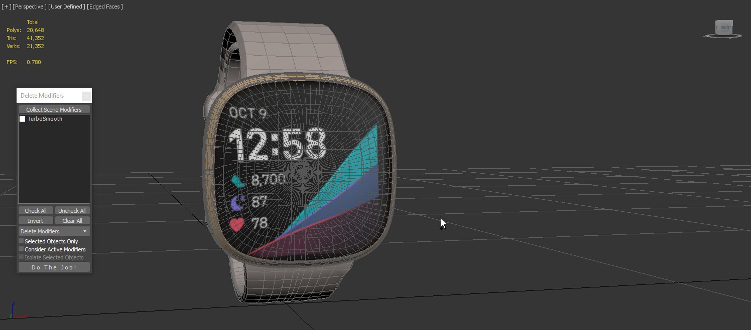 ArtStation - Fitbit Sense Advanced Smartwatch 3D model | Resources