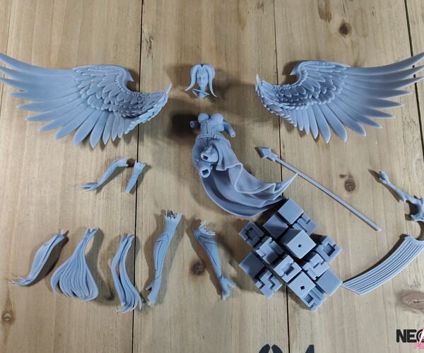 ArtStation - Angel 3D Print | Resources