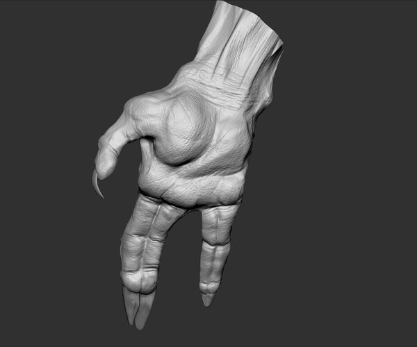 ArtStation - Hand Texture Details Brushs - Zbrush | Brushes